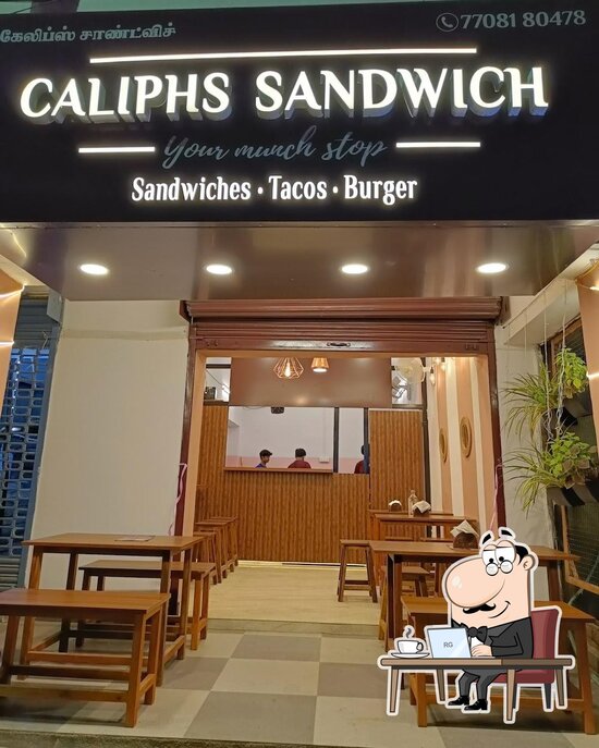 Caliphs sandwich, Chennai - Restaurant menu, prices and reviews
