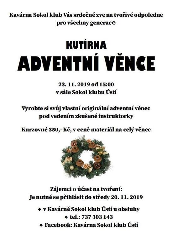 Menu at Kavárna Sokol Klub Ústí pub & bar, Ústí