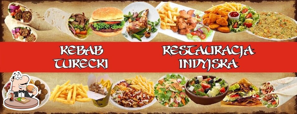 Menu at Kebab Turecki & Restauracja Indyjska restaurant, Elblag