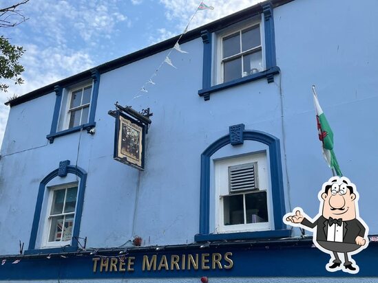 Menu at Three Mariners Pub of Tenby, Wales, Tenby, St George's St
