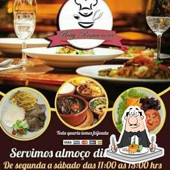 Carta de Betty Restaurante & Buffet, Mauá