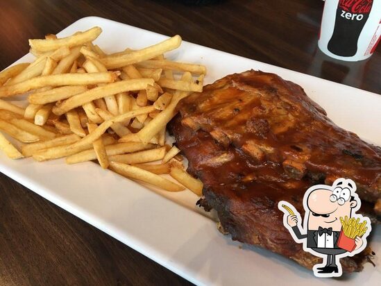 Menu at St-Hubert Express BBQ, Chambly