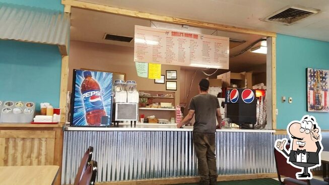 Menu at Shelle's restaurant, Gunnison