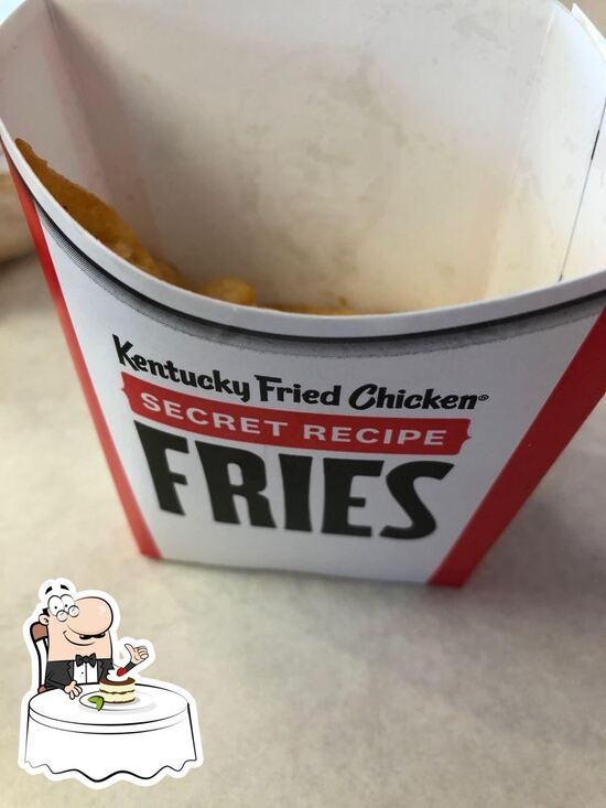 Menu at KFC fast food, Orlando, Central Florida Pkwy