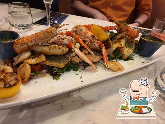 Menu at Il Pescatore restaurant, Paisley