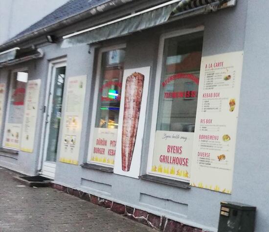 Menu at Byens Grillhouse restaurant, Haslev
