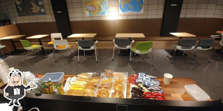 Menu at Inha University Cafeteria (student union), Incheon