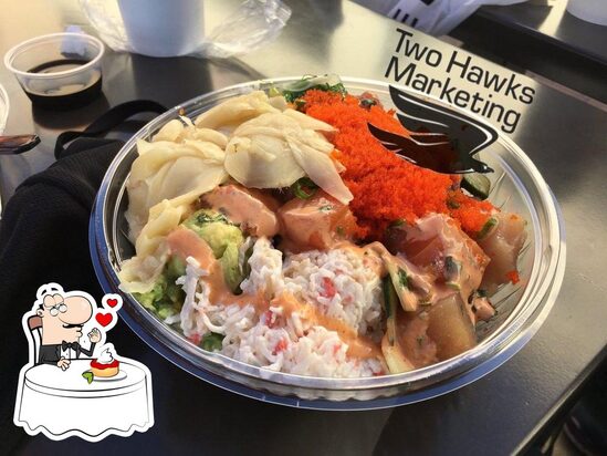 Menu at Poke Dot restaurant, Irvine