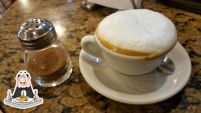 Menu at Café 21, Bauru