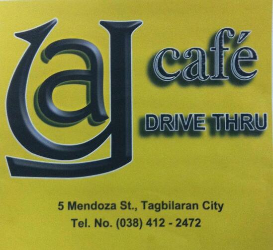 Menu at AY Cafe, Tagbilaran City