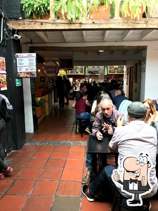 Carta del restaurante Casa vecchia, Bogotá