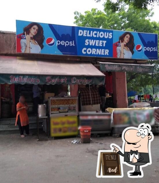 Menu at Delicious Sweet Corner, New Delhi, 26, Nanakpura Market