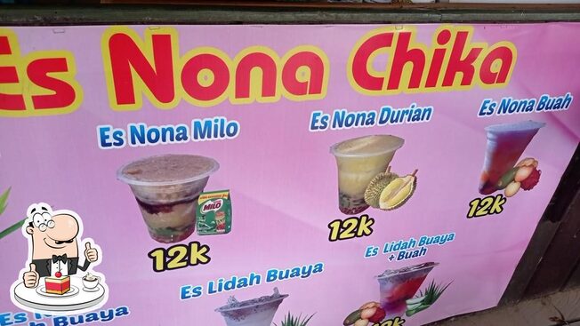 Menu at Es Nona Erry Tenggarong cafe, Tenggarong