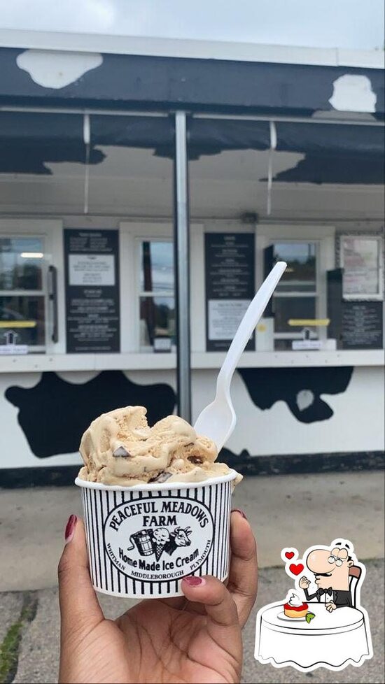 Menu at Peaceful Meadows Ice Cream, Middleborough