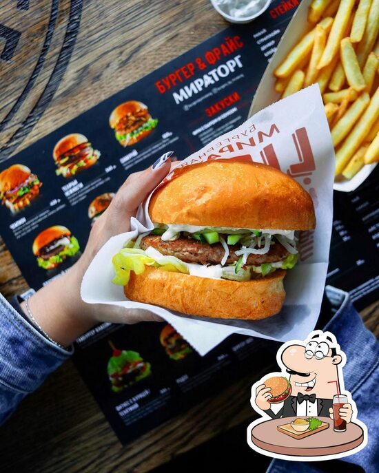 Carta del café Steak & Burger, Kaliningrado