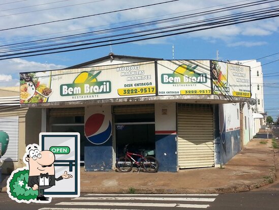 Menu at Bem Brasil restaurant, Uberlândia