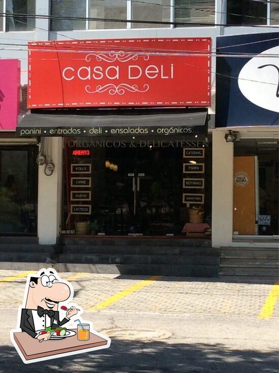 Menu at casa DeLi restaurant, Guadalajara