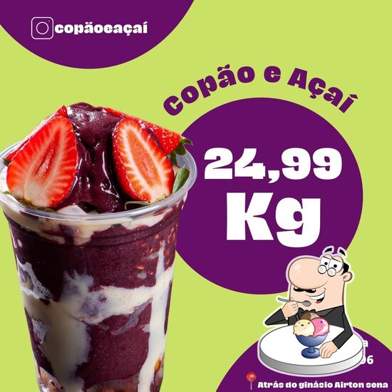 Menu em Copão & açai restaurante, Palmas