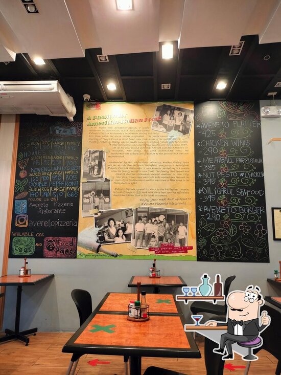 Menu at AVeneto Pizzeria Restorante, Quezon City