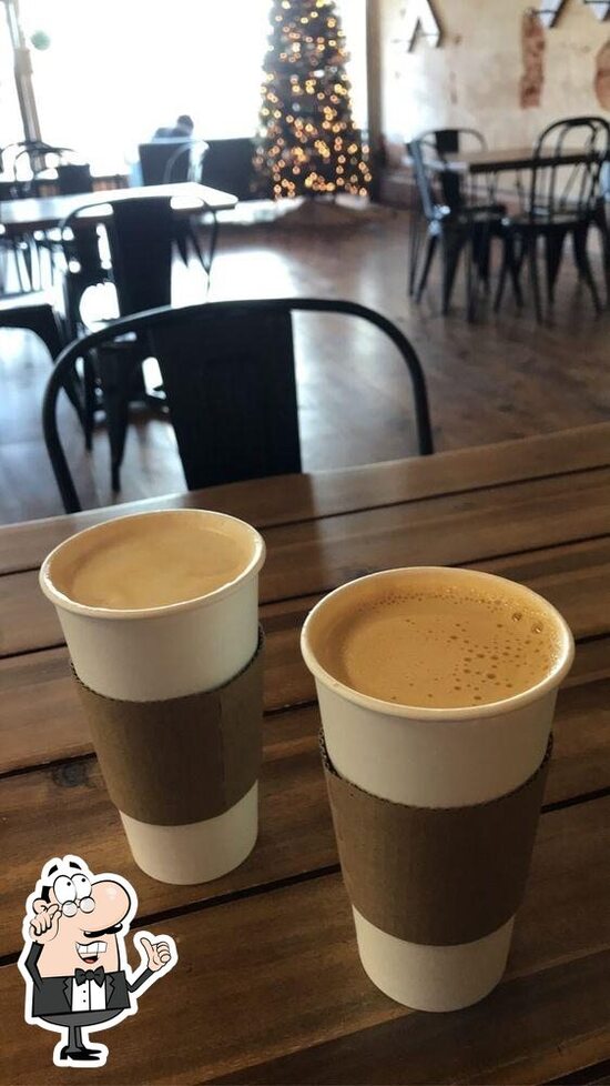 Menu at Railway Coffee cafe, Ruston, 130 W Park Ave