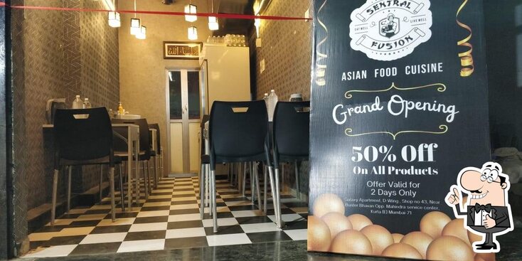 Menu at Sentral Fusion, Mumbai