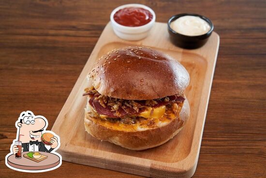 Menu at Space's Burger, Izmit