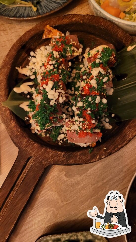 Menu at Yokomo, Amsterdam