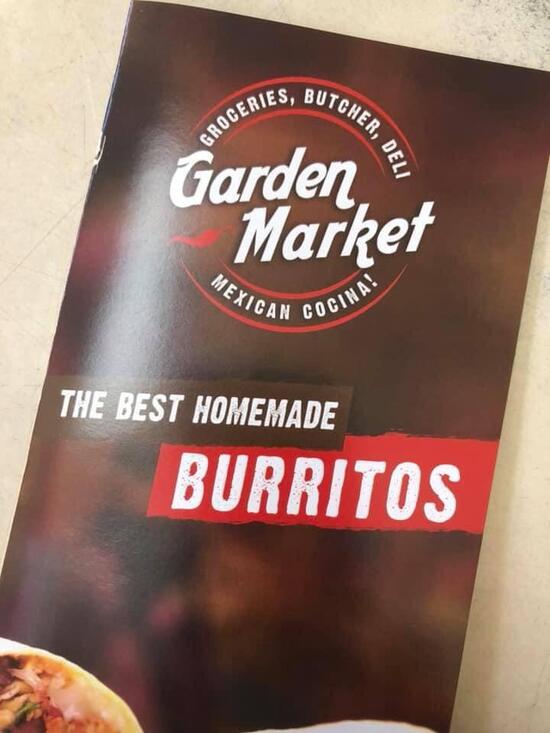 Menu at Garden Market Meats, Santa Paula