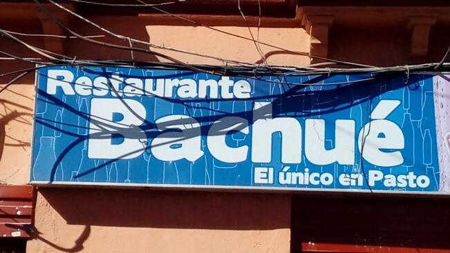 Menu at Restaurante Bachuè, Pasto