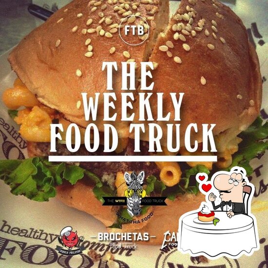 Menu at WTF Food Truck, Guadalupe