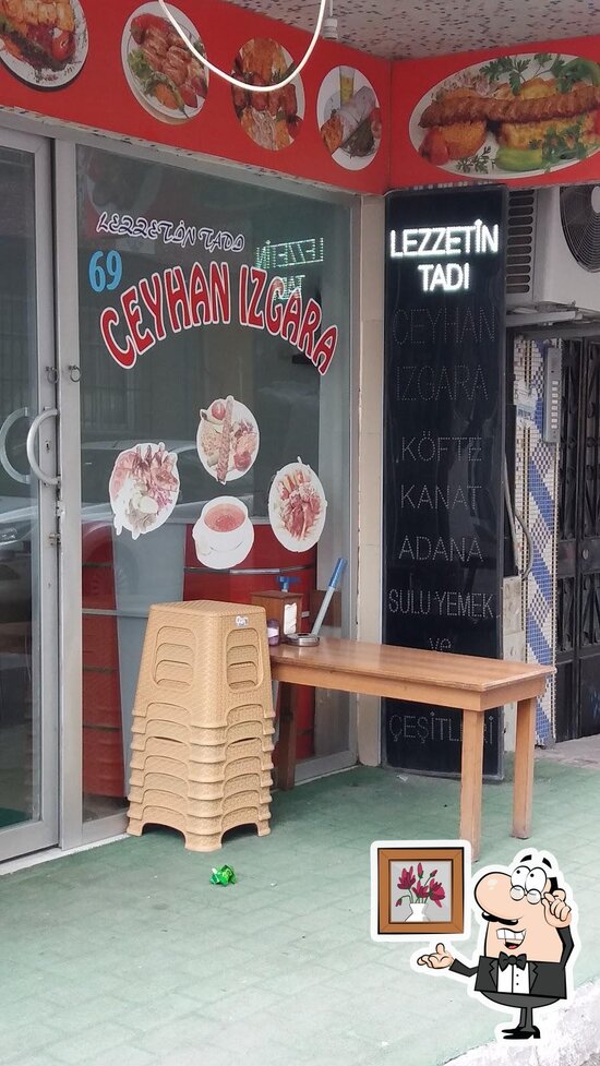 Menu at Ceyhan Izgara, Istanbul