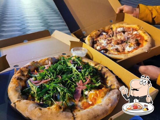 Carta de pizzería Igloo Pizza Co., Portrush
