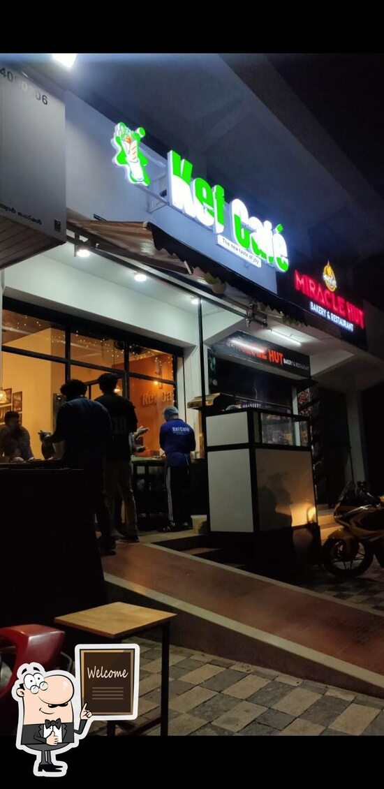 Menu at Kef Café, Kollam