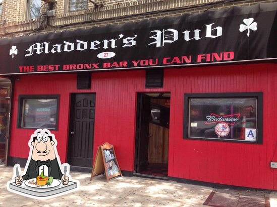 Menu at Madden's Pub, Yonkers