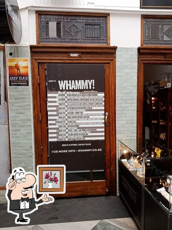 Menu at Whammy pub & bar, Auckland