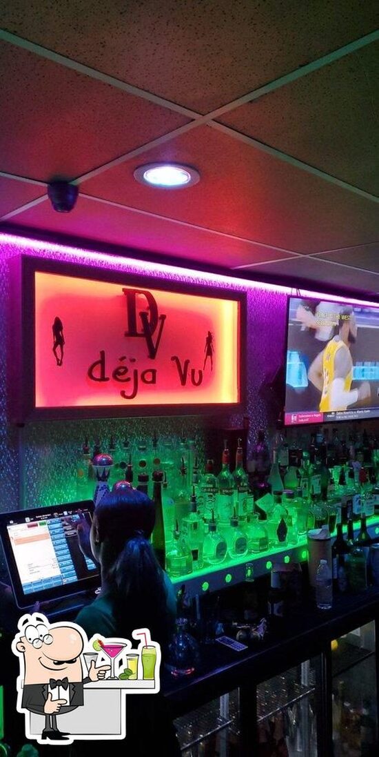 Menu at Deja Vu Lounge pub & bar, Washington