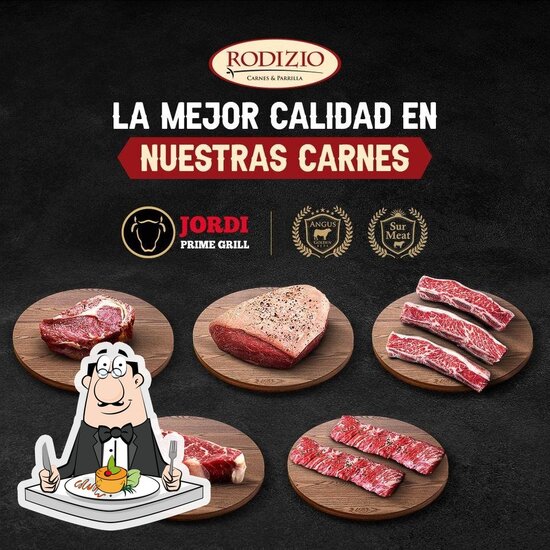 Menu at Rodizio steakhouse, Peru