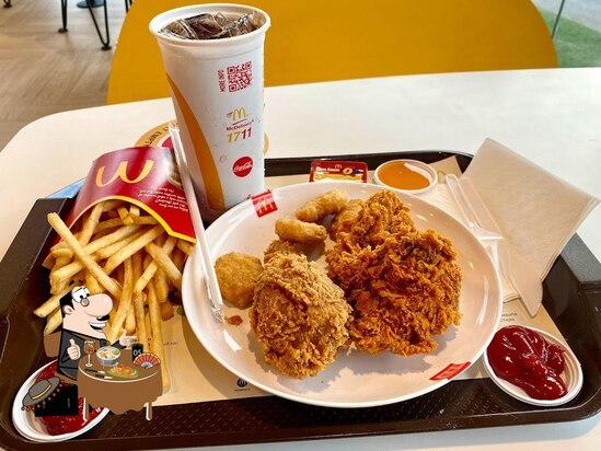 Menu at McDonald's Siam Paragon restaurant, Bangkok, ห้อง G - 01