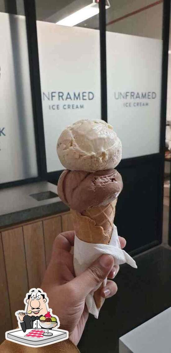 Menu at Unframed Ice Cream desserts, Cape Town