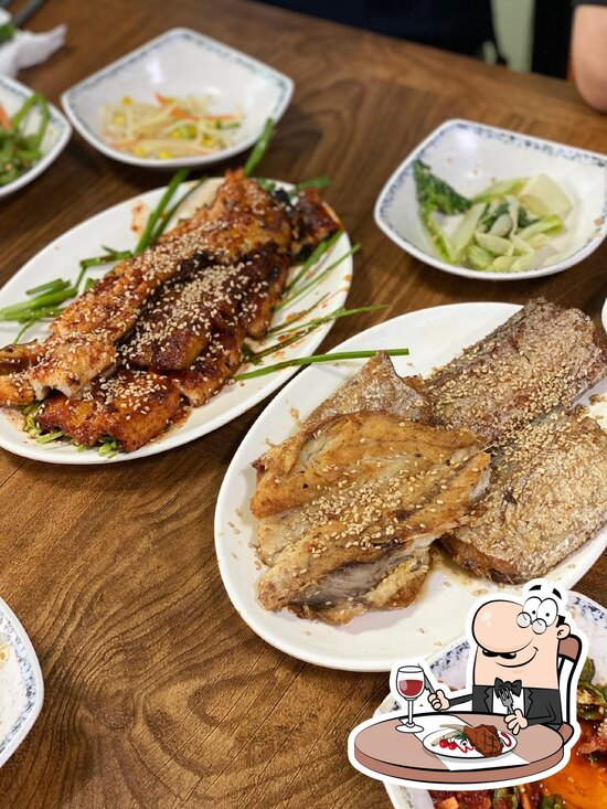Menu at Hwa Restaurant, Yeosu-si, Gonghwa-dong