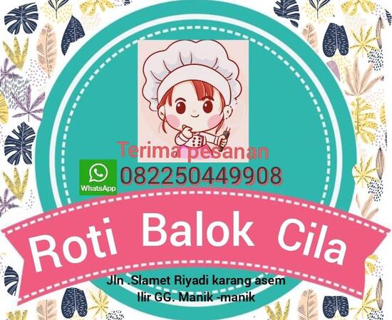 Menu at Roti balok cila, Samarinda
