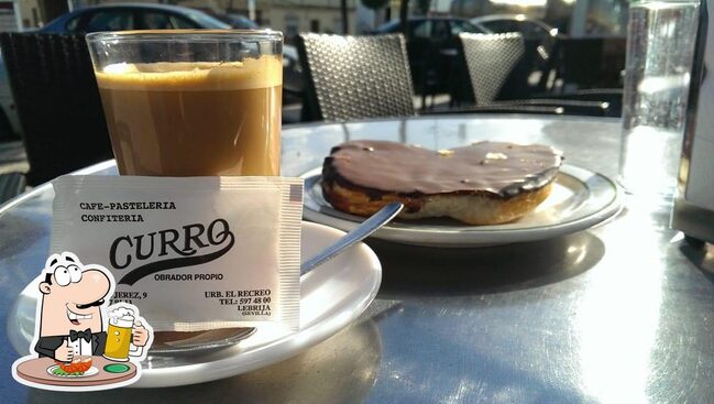 Carta de cafetería Pastelería Curro, El Cuervo