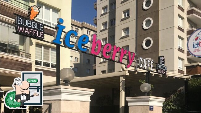 Menu at iceberry Cafe Frozen Yogurt & Waffle, Aydın