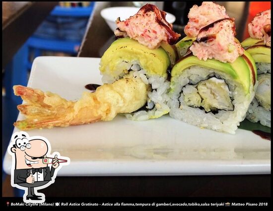 Menu at Bomaki CityLife Shopping District restaurant, Milan, Piazza Tre ...