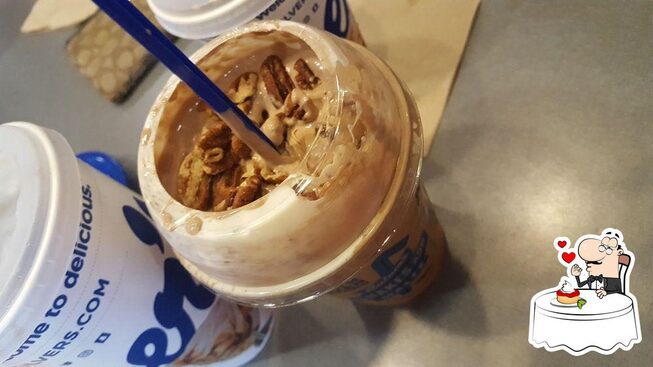 Menu at Culver's fast food, Reedsburg