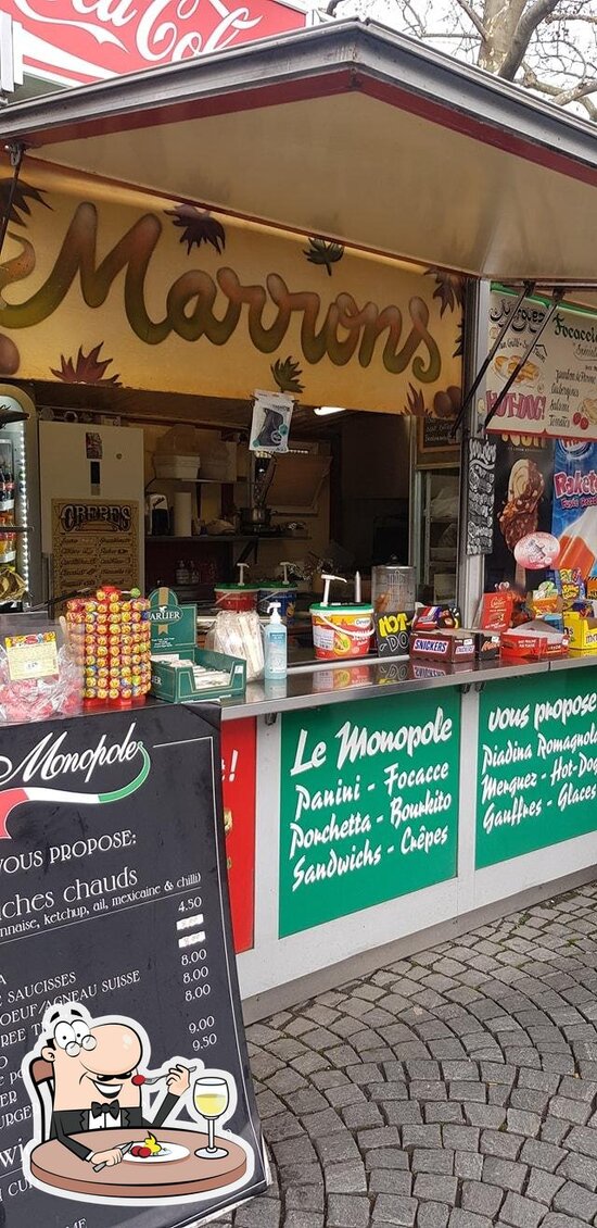 Menu da Le Monopole, Losanna