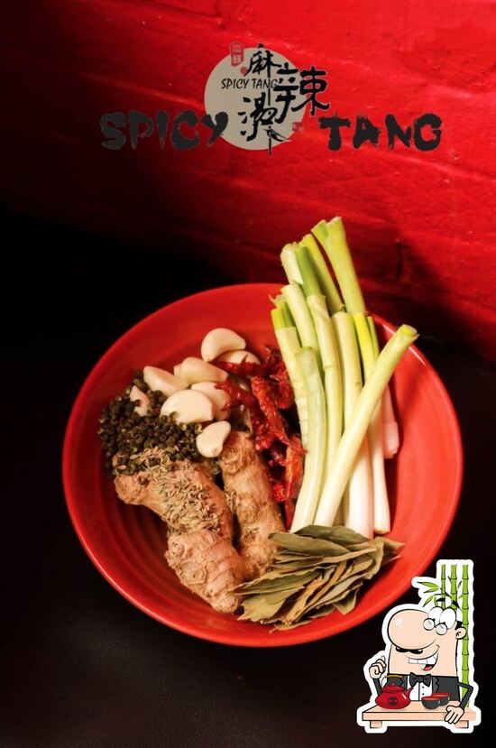 Menu at Spicy Tang restaurant, Champaign