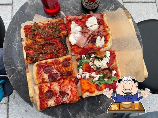 Menu at Pixel Pizza, Vienna