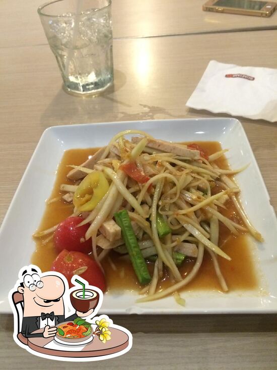Menu at Som Tam Nua restaurant, Rangsit, ZPELL