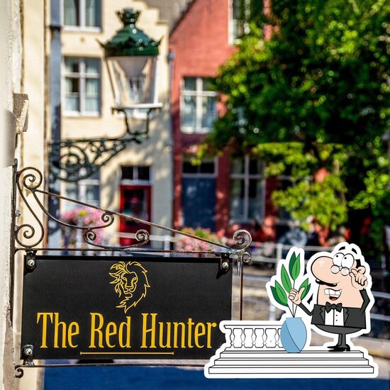 Menu at The red hunter, Bruges
